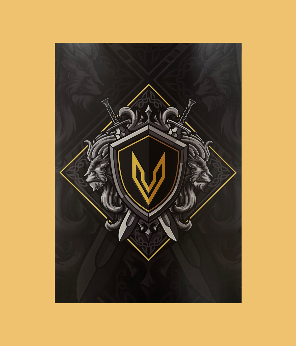 Vercinger Våbenskjold, A3 Plakat – Beatdown